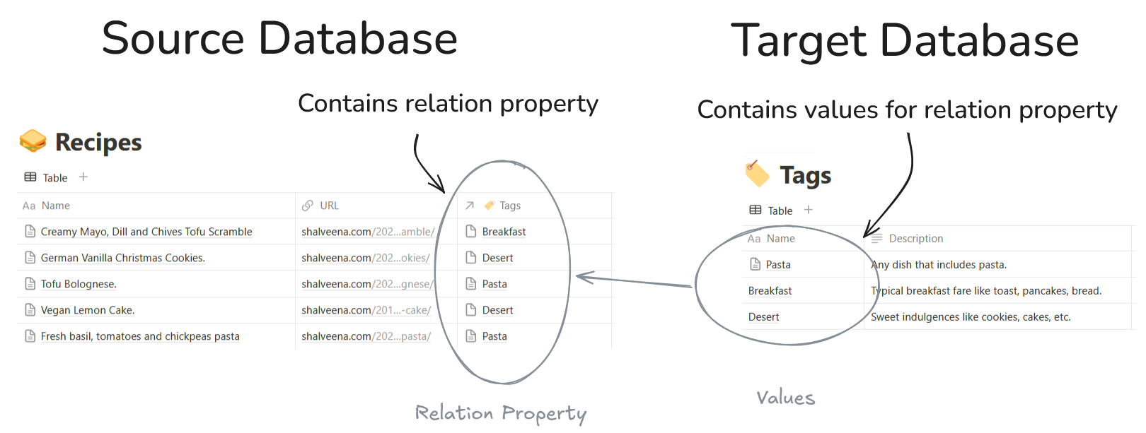 What Database Should I Choose for an Automated Notion Relation?